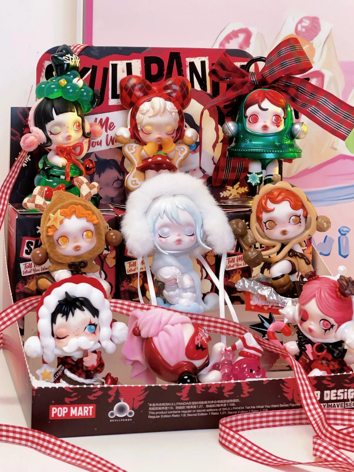 Skullpanda Tell Me What You Want Series-Skullpanda's first holiday-the ...