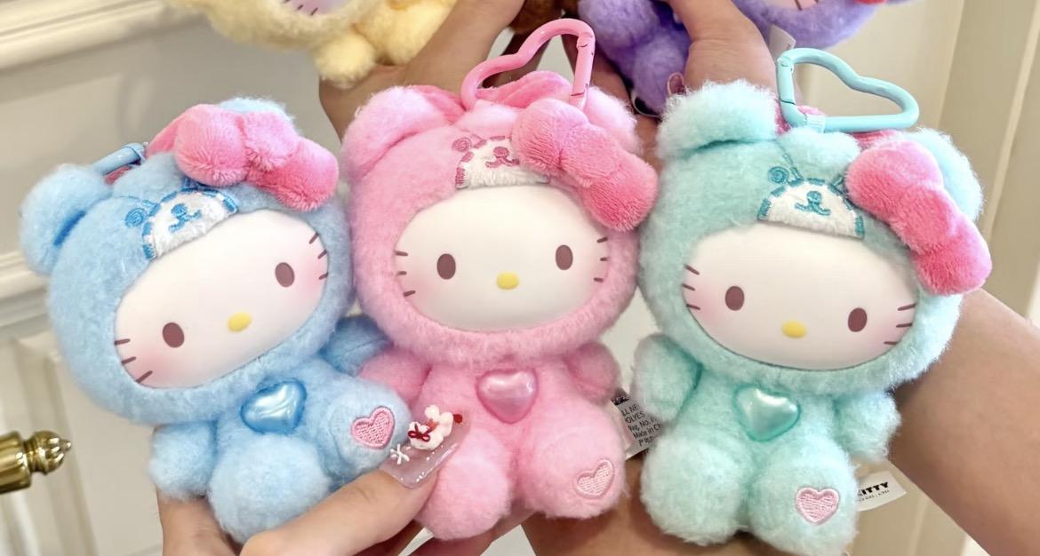 Sanrio Hello Kitty Teddy Pajamas Plush Dolls Series – TOYSEZ
