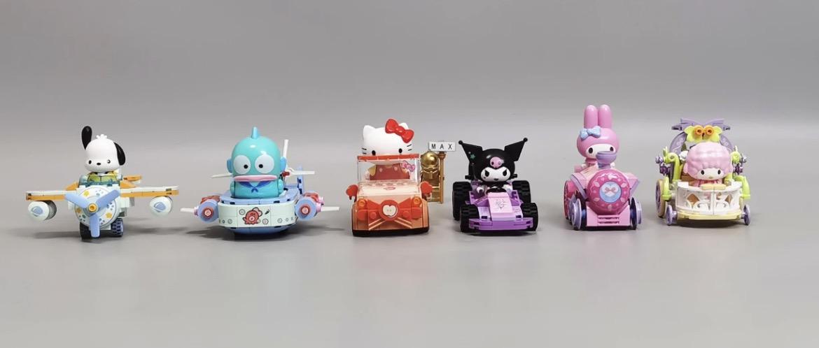 Sanrio Characters Surprising Fleet Building Blocks Series – TOYSEZ