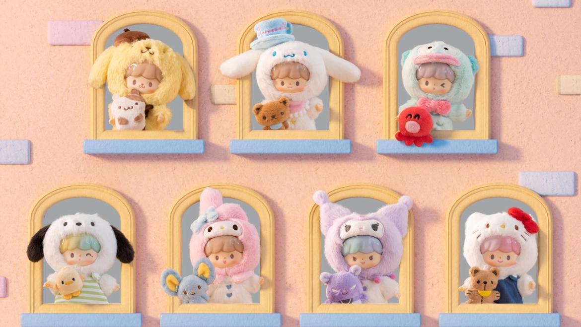 zZoton Sanrio Characters Love League Buddies Series Vinyl Plush Doll ...