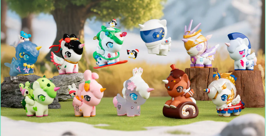 TNT SPACE X Tokidoki Chibi Style Unicorno Seasons In Bloom Series – TOYSEZ