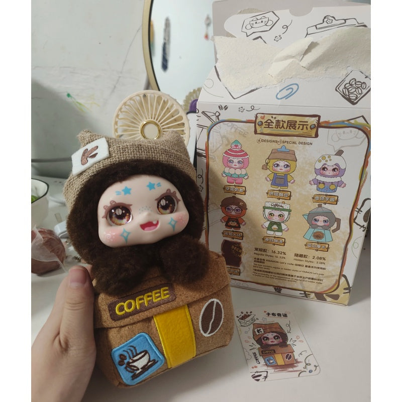 Kimmon Let's Cafe Plush Pendant Series: Cappuccino (Secret Edition ...