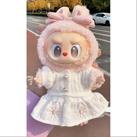 Labubu The Monsters Mokoko Fall into Sweaters Vinyl Plush Pendant 2025 ...