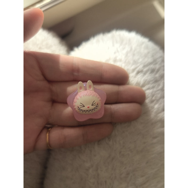 Labubu Pop Bean Lucky Star Series: Zimomo Peach Pink (Confirmed Style ...