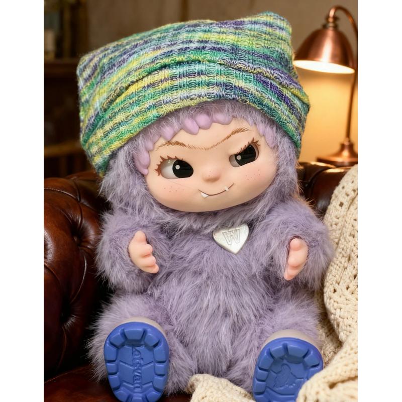 WAKUKU Fuzzy Trendy Fun Party Plush Dolls Series: Sing Rock (Confirmed ...