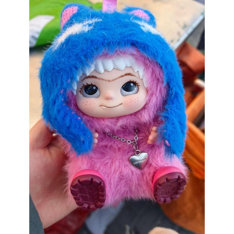 WAKUKU Fuzzy Trendy Fun Party Plush Dolls Series: Up To Mischief ...