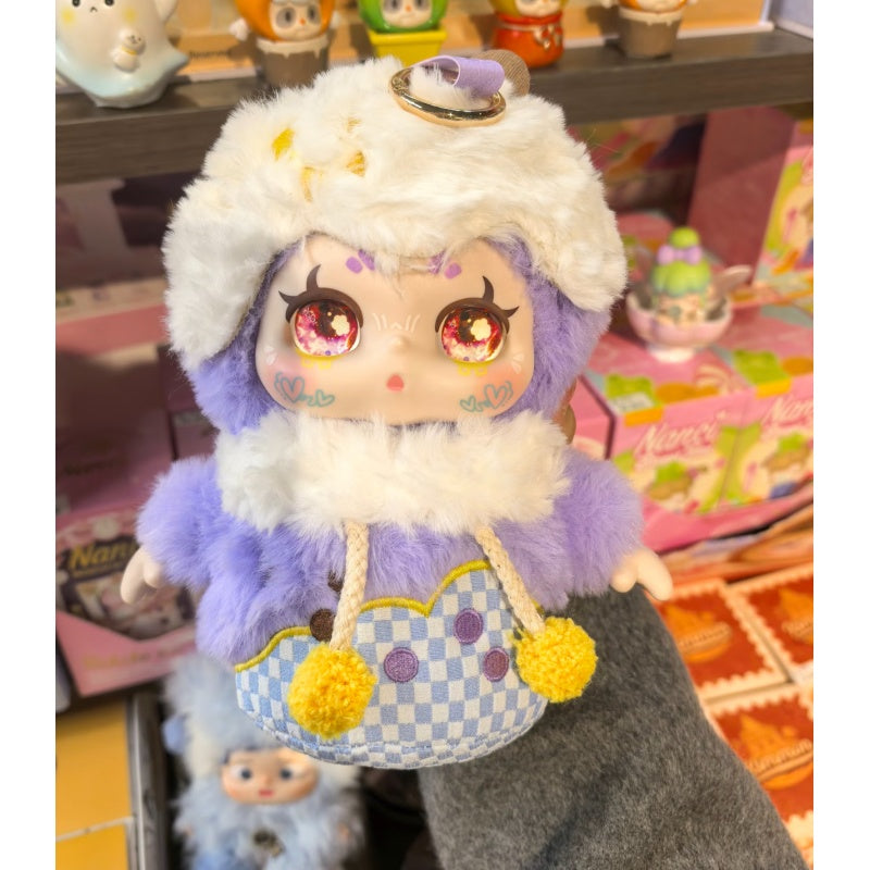 Kimmon Let's Cafe Plush Pendant Series: Taro Ball with Snow Top ...