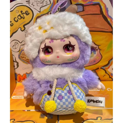 Kimmon Let's Cafe Plush Pendant Series: Taro Ball with Snow Top ...
