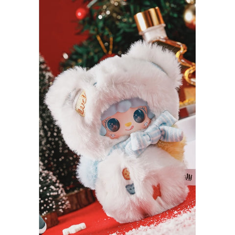 Yooki Jingle Bells Plush Pendant Series: Shaking Snow Bear (Secret ...